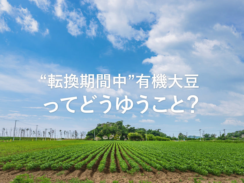 ″転換期間中″有機大豆ってどうゆうこと？ – Soply（ソプリー）