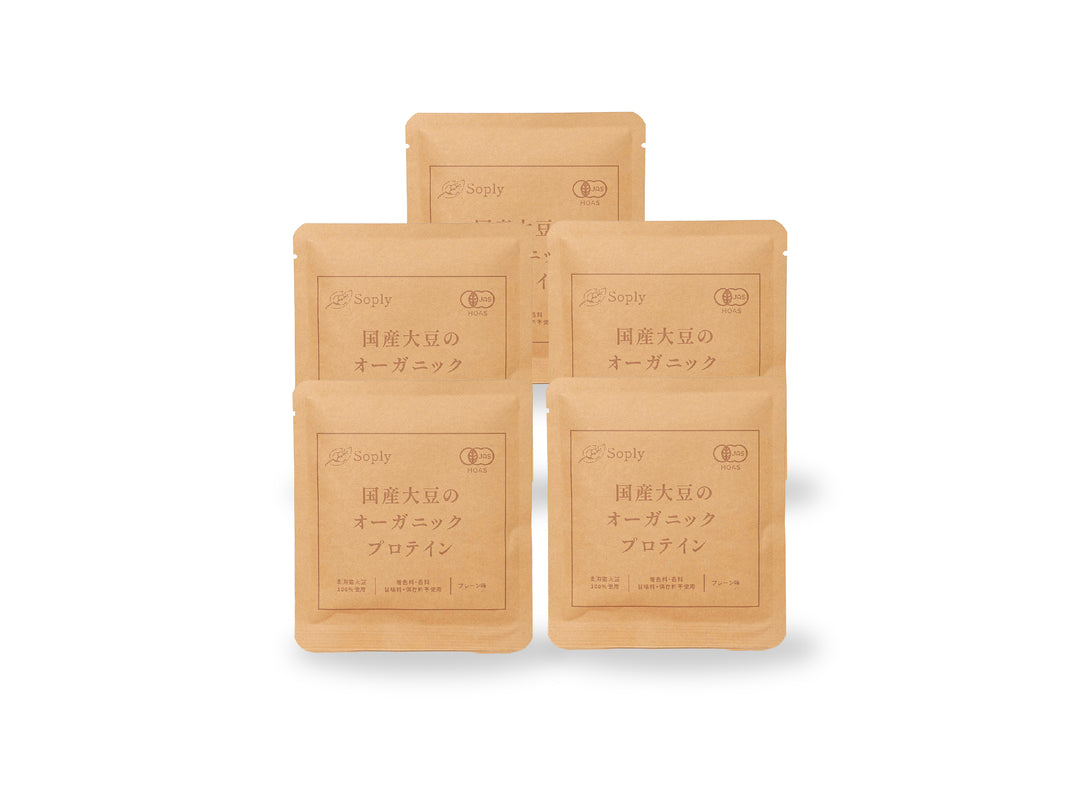 国産大豆のオーガニックプロテイン Soply – Soply（ソプリー）