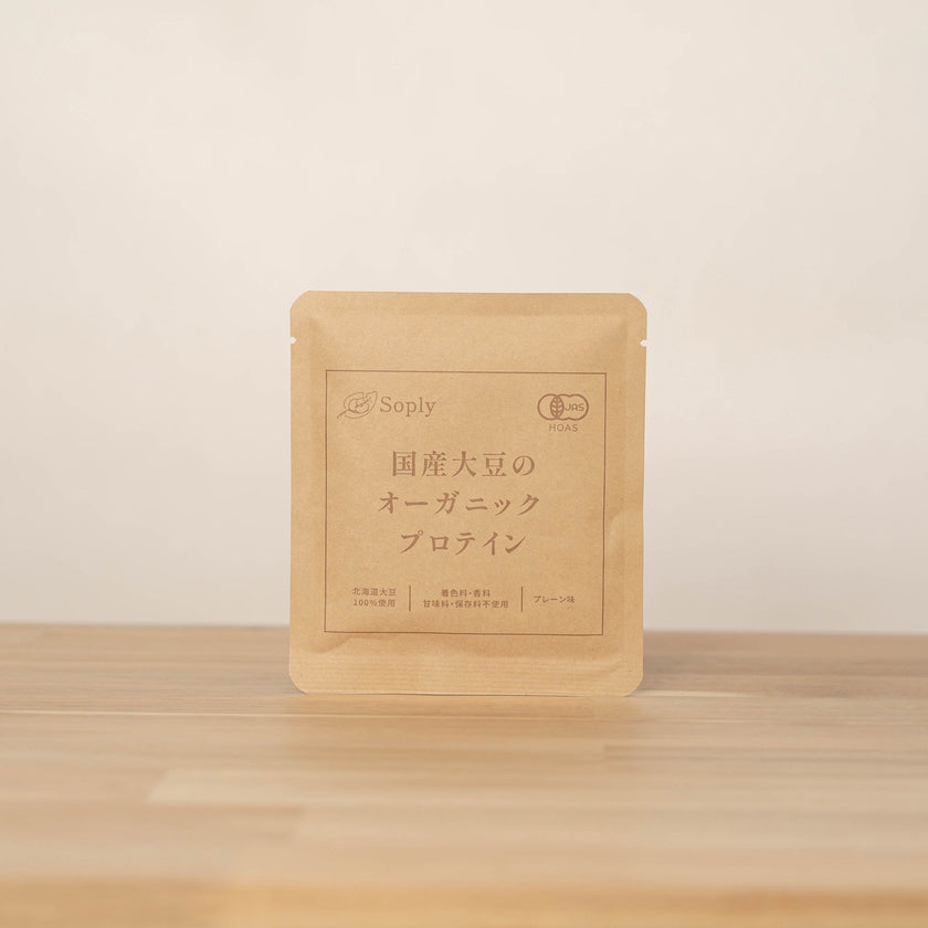 国産大豆のオーガニックソイプロテイン｜280g 1袋セット – Soply（ソプリー）